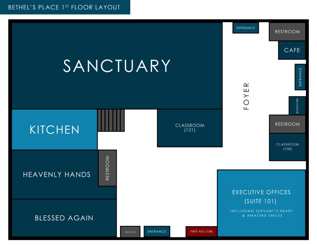 Campus Maps - One Church @ Bethel's Family